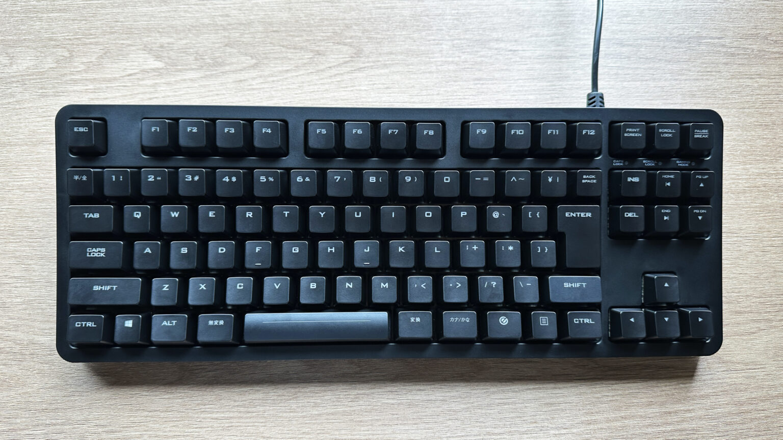 【エレコム ECTK-G01UKBK レビュー】価格破壊だ！茶軸を安く楽しめるゲーミングキーボード。 | ガジェビーム