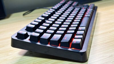 【エレコム ECTK-G01UKBK レビュー】価格破壊だ！茶軸を安く楽しめるゲーミングキーボード。 | ガジェビーム